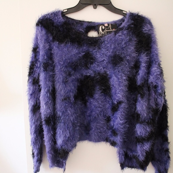 Chandelier | Sweaters | New Chandelier Soft Cut Out Back Sweater Os Sm ...